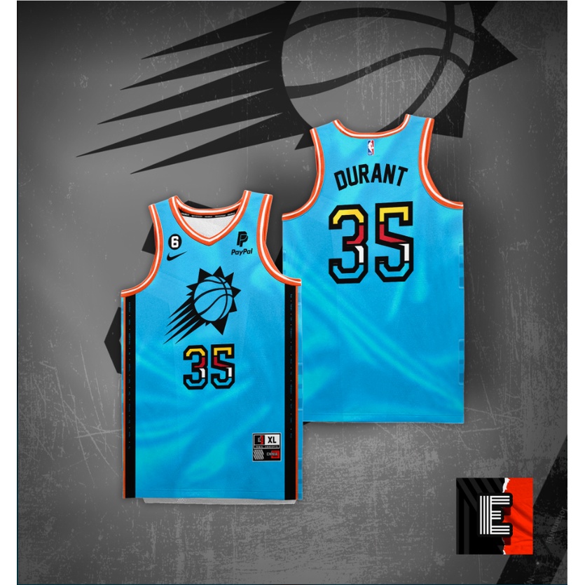 Drifit Men's Sports "Phoenix Suns" Basketball Jersey (Blue) | Shopee ...