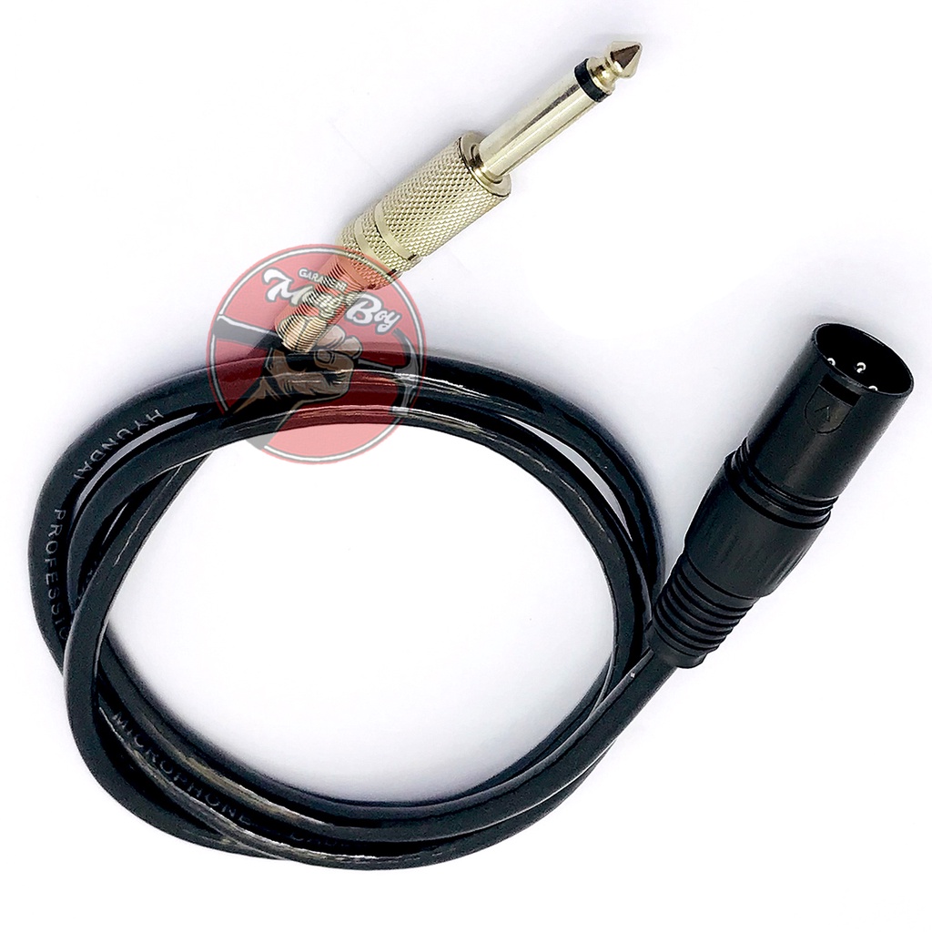6.35mm Male Mono to XLR Male Microphone Cable Audio Mic Cable High ...