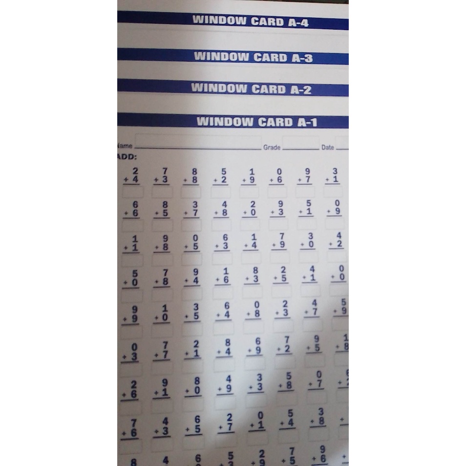 Window Card 4pcs per Set see Variation below | Shopee Philippines