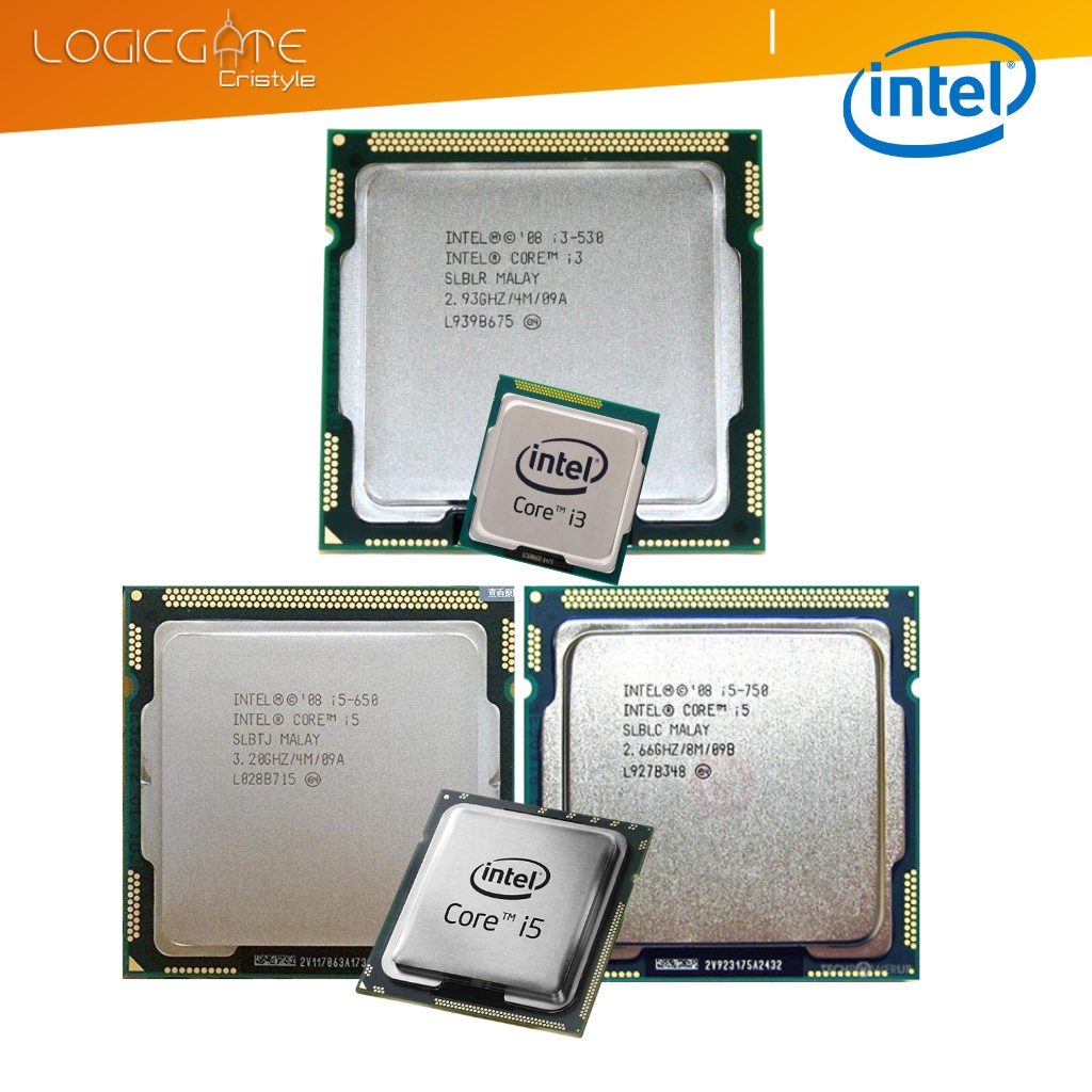 Intel Core i3/i5 1st generation LYNNFIELD Processor 1156 socket ...