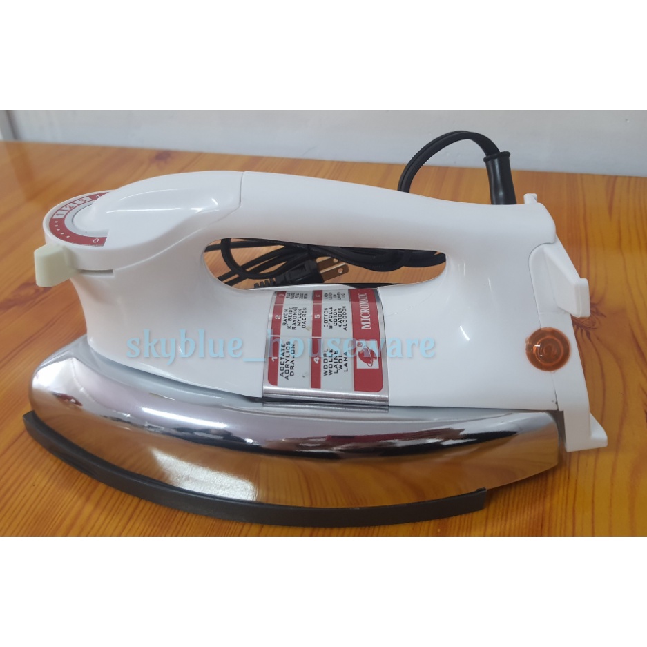 Micromatic MAI-1020 Stainless Steel Flat Iron 220--230V Non-Stick ...