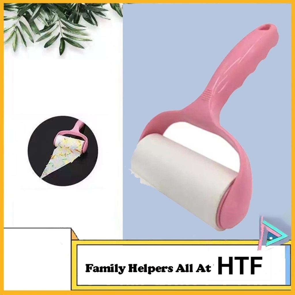 Sticky Pet Fur Cleaner Hair Roller with Cover Clothes Cleaning Dust ...