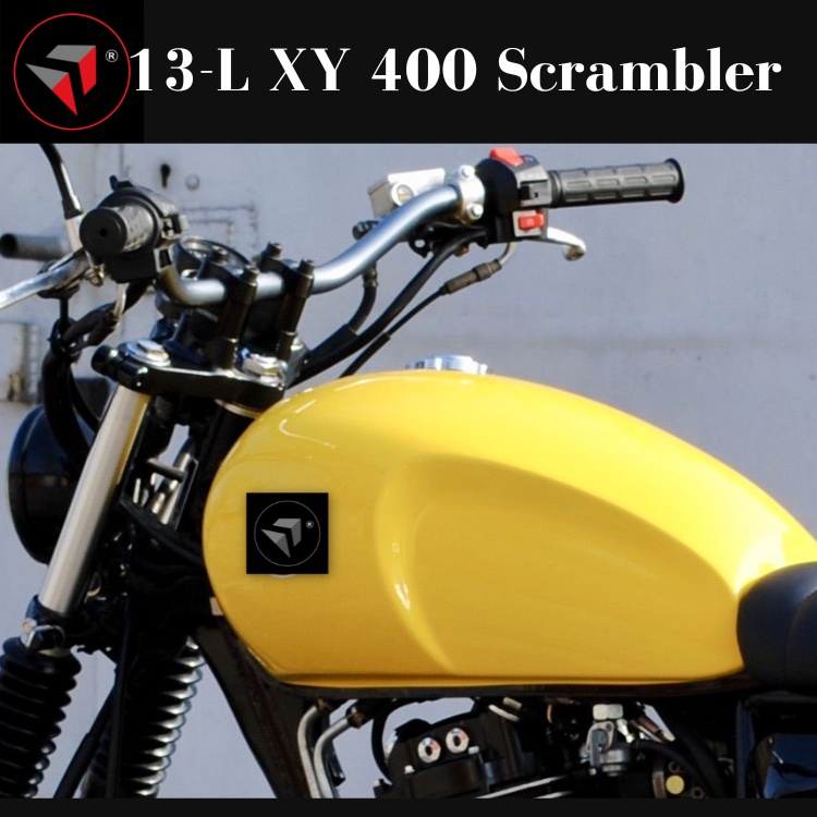 XY-400 CUSTOM MOTORCYCLE GAS TANK 13L FOR CAFÉ RACERS, BOBBERS, BRATS ...