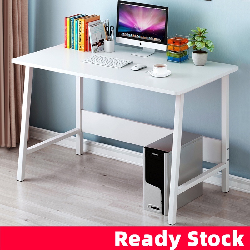 100/120CM Study table Study Desk Dining Table Desk home office table ...