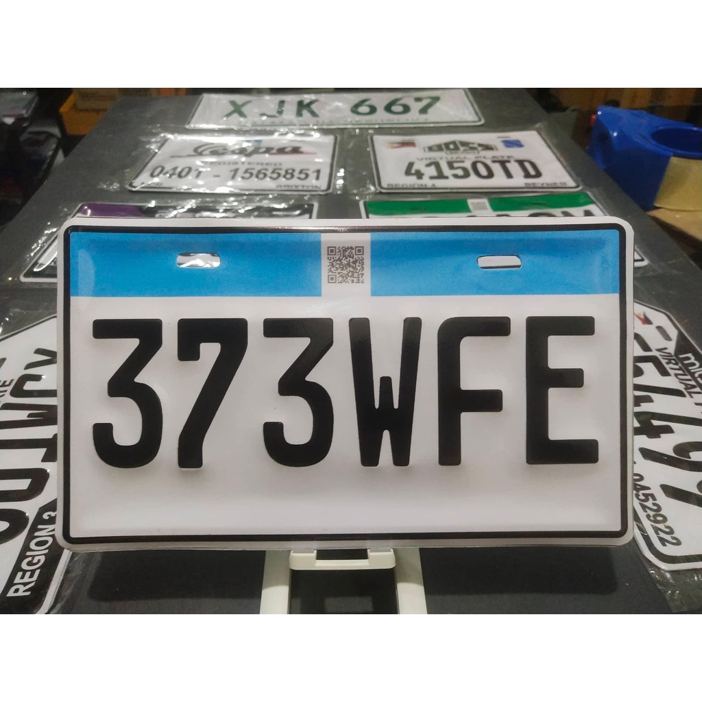 NEW LTO MC PLATE (REGION 3) | Shopee Philippines