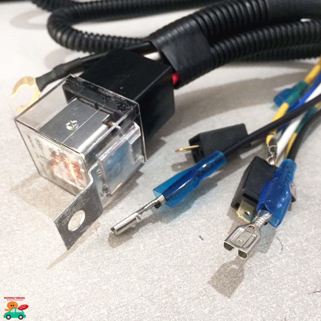 horn relay wire harness 12V for Cars, SUV, AUV, Pick Ups, Owner, Jeeps ...