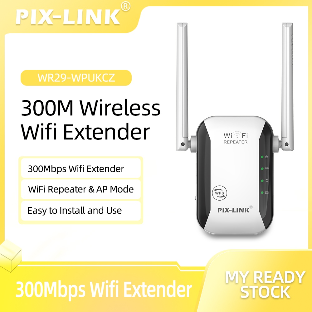 Wireless Wifi Repeater 300Mbps Network Wifi Router Extender Signal ...