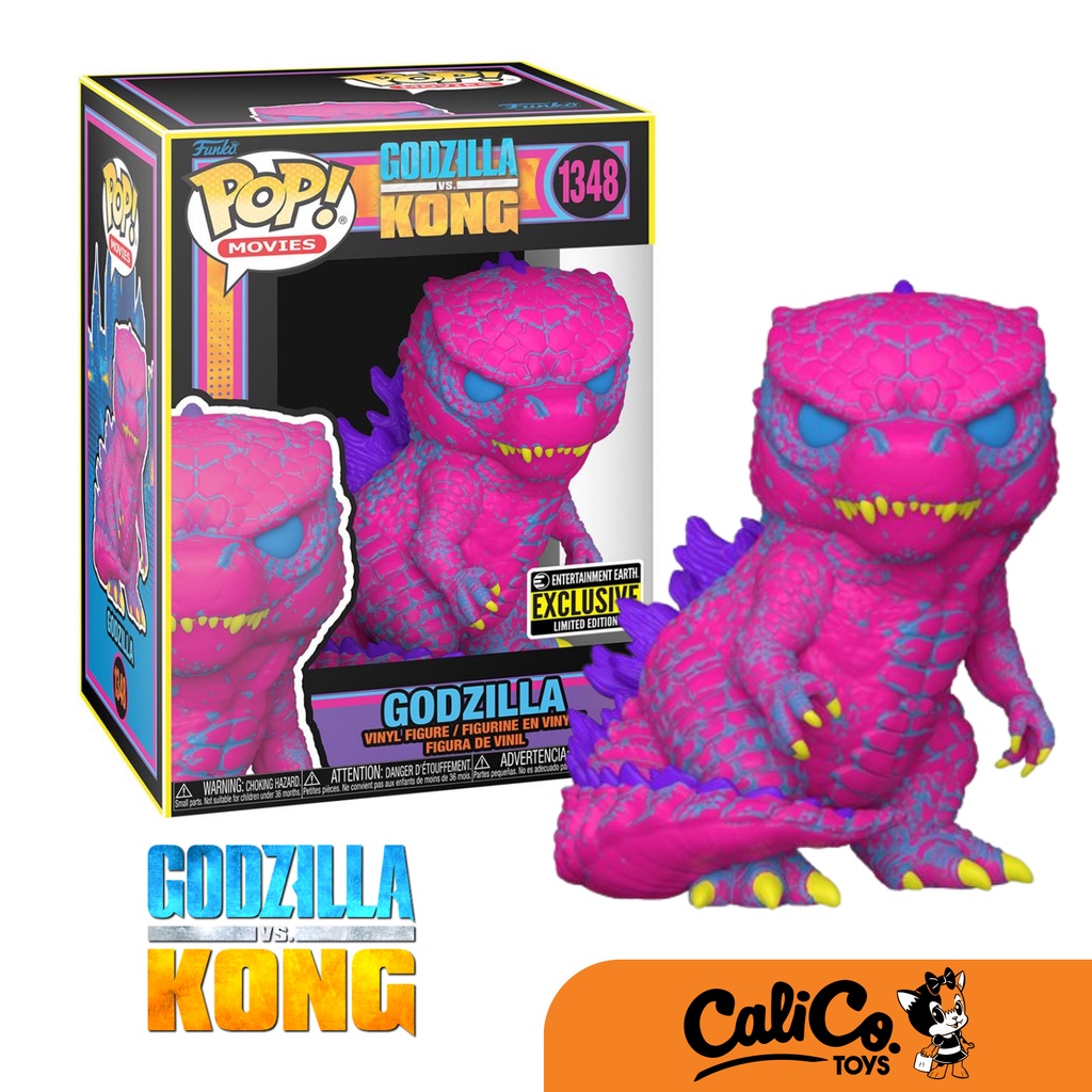 POP! Movies: Godzilla vs. Kong - Godzilla BLKLT (Entertainment Earth ...