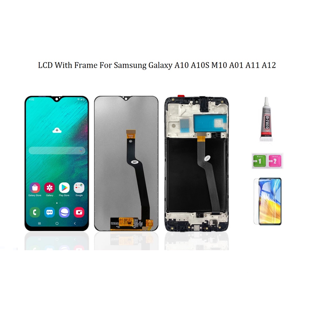 LCD with Frame For SAMSUNG GALAXY A10S A10 M10 A105 A01 A01 Core A013 ...