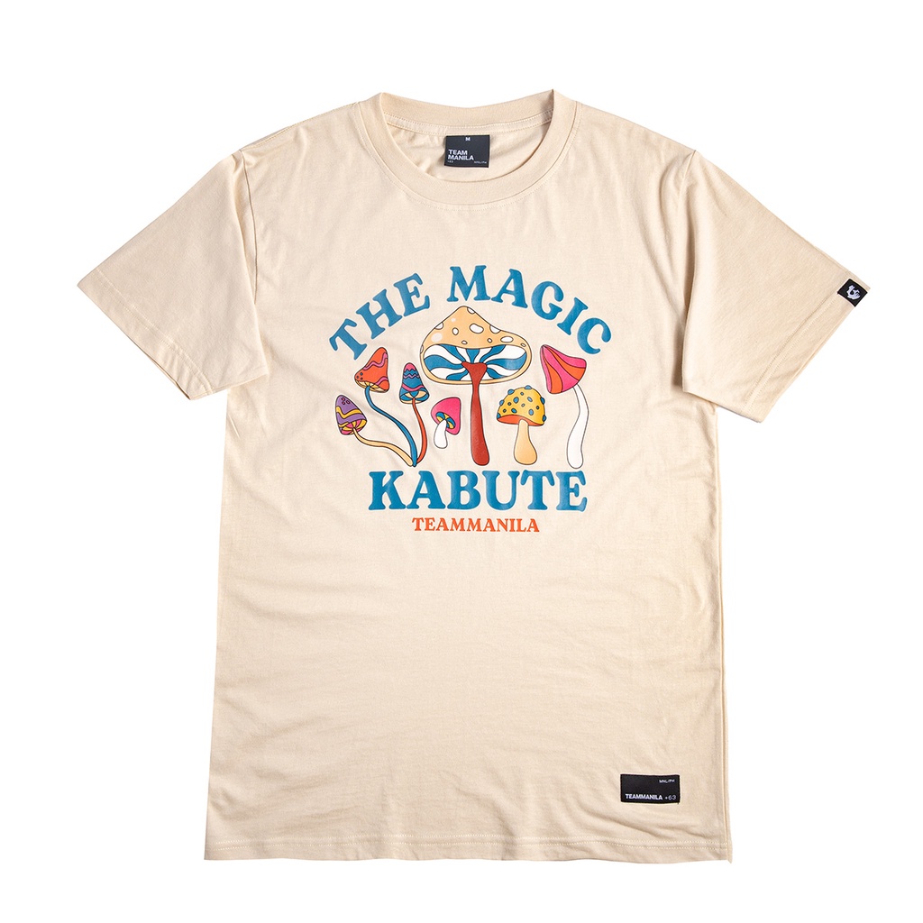 TEAM MANILA MUSHROOM TSHIRT CREAM | Shopee Philippines