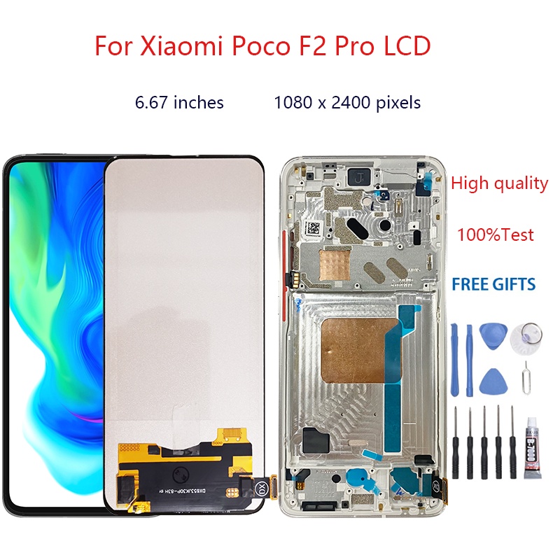 For Xiaomi Poco F2 Pro / Redmi K30 Pro LCD Display Touch Screen ...