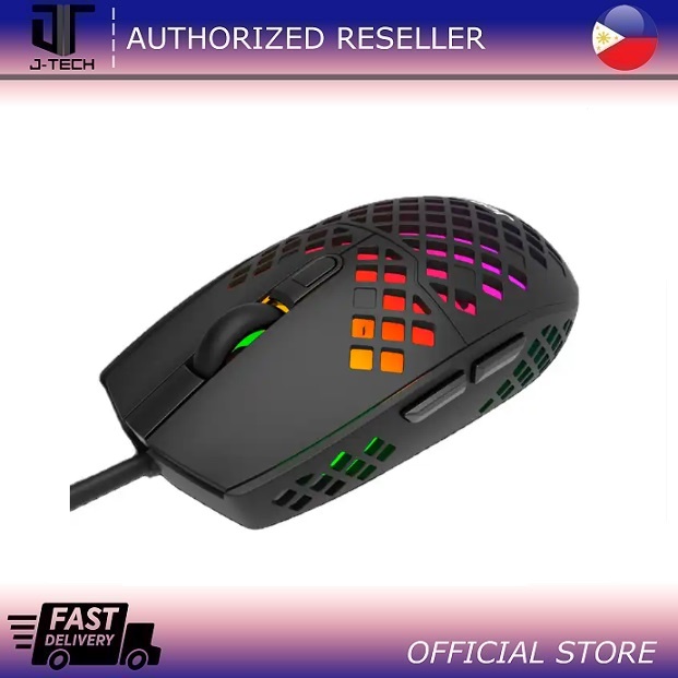 JEDEL GM1150 6D RGB 6400DPI OPTICAL GAMING MOUSE/ BRAIDED USB CABLE ...