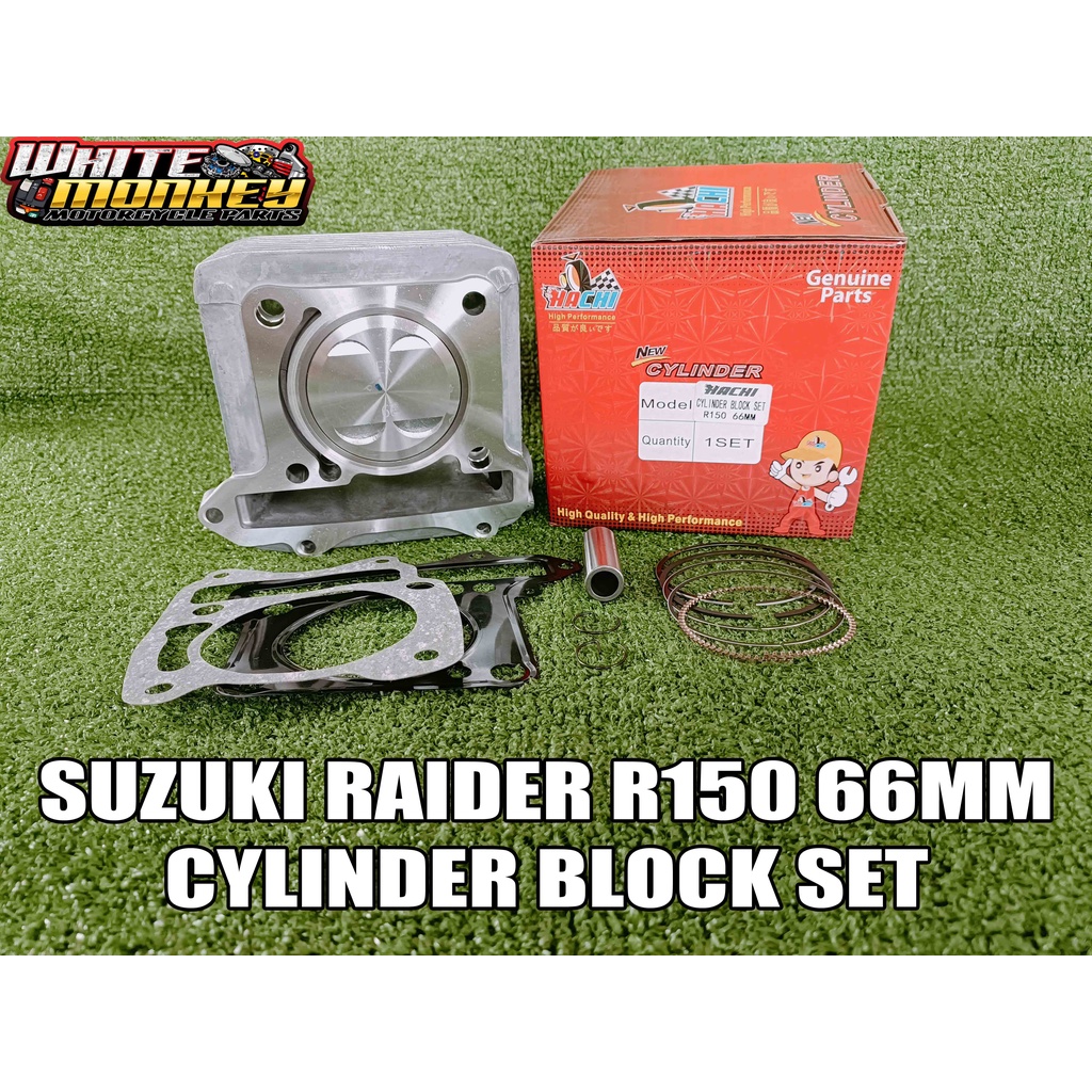 HACHI SUZUKI RAIDER 150 66MM BLOCK SET | Shopee Philippines