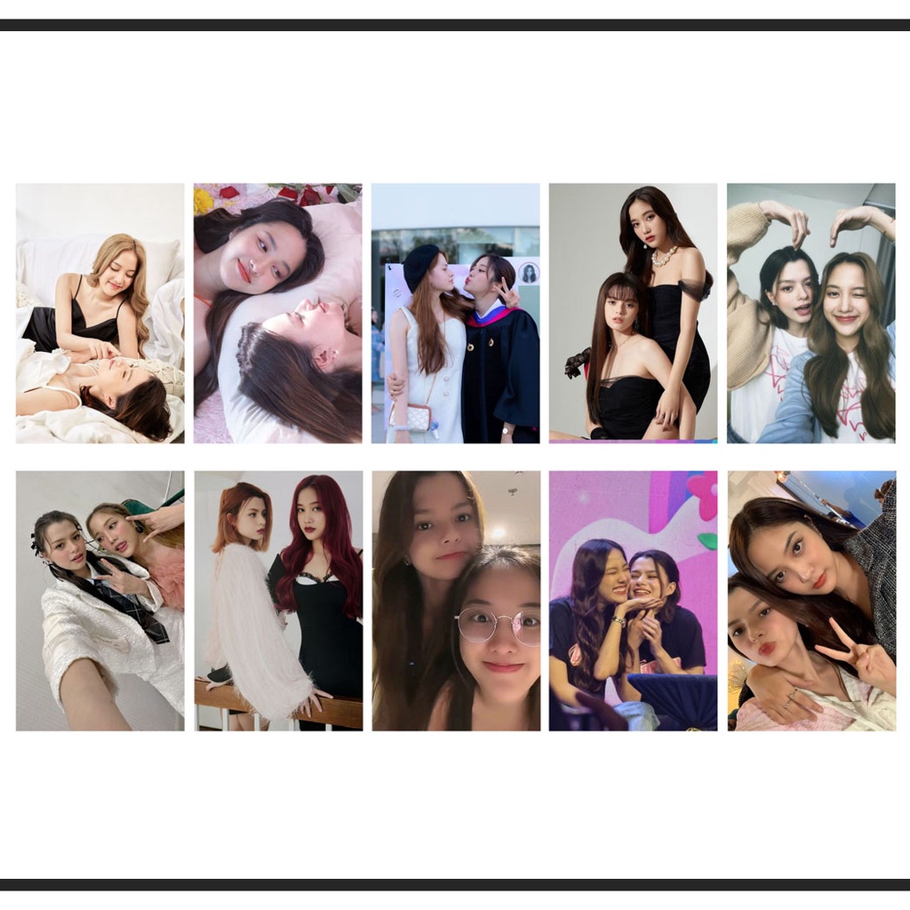 THAI GL Series Freen Becky Photocard Set (10 pcs) | Shopee Philippines