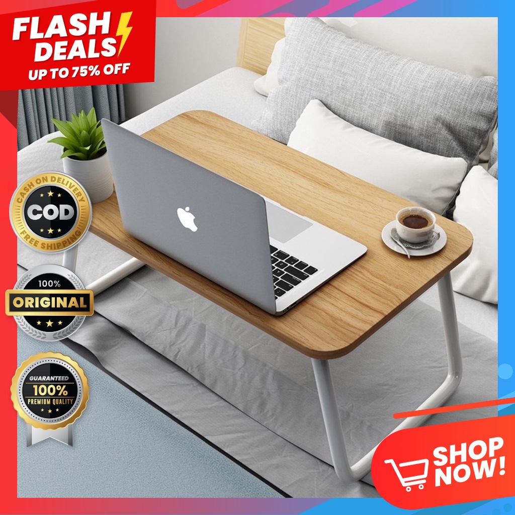 Original Foldable Wooden Computer Bed Table For Laptop Office Desk ...