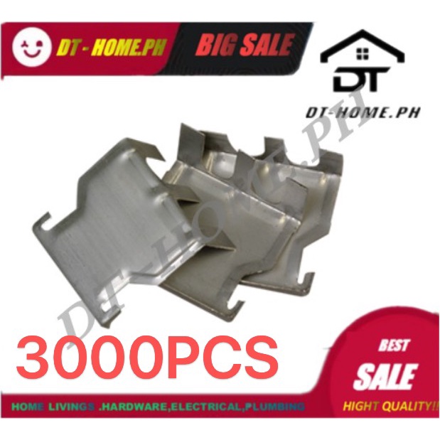 (3000pcs) W clip Double furring clip wclip Metal furring wall clip for ...