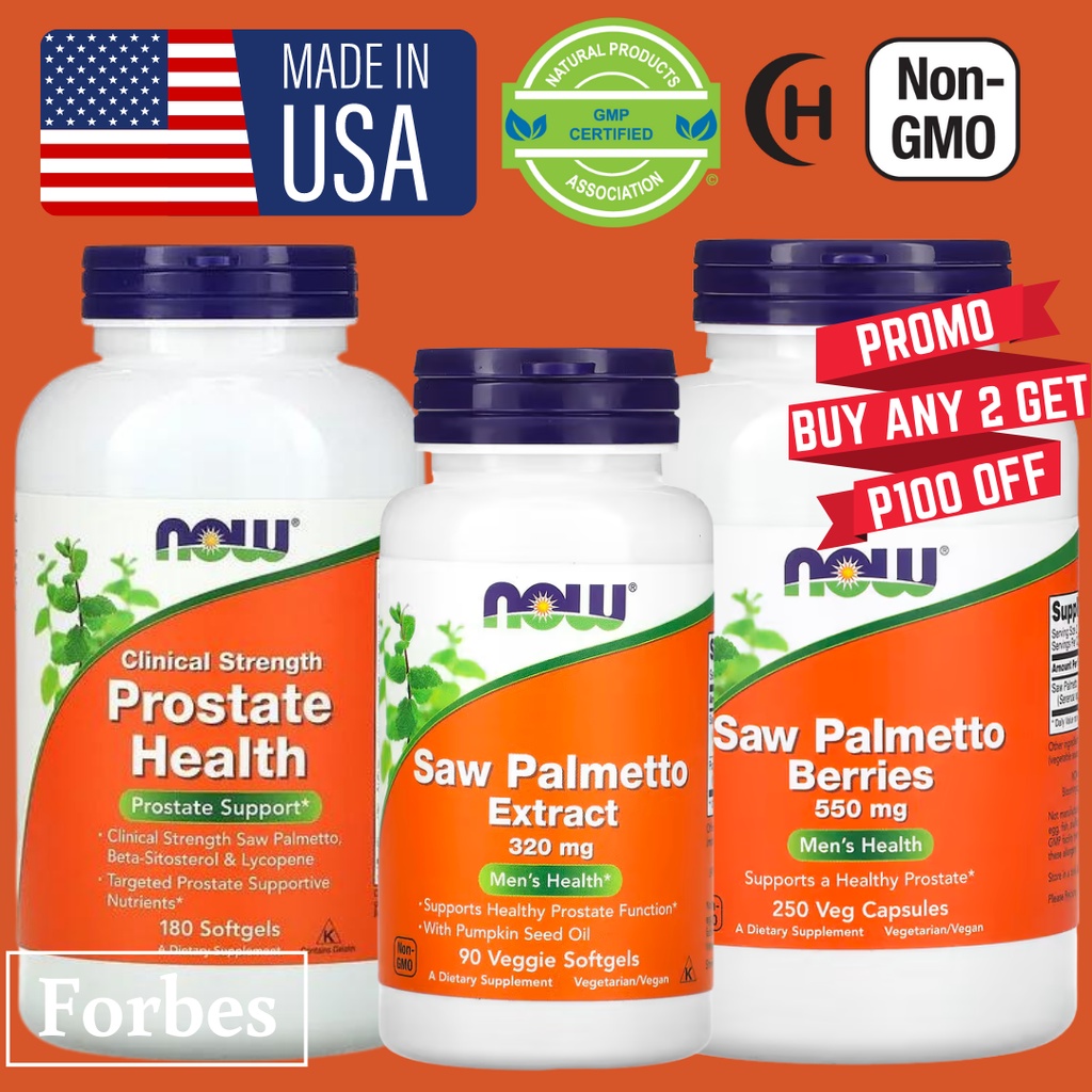 Now Foods Prostate Saw Palmetto Extract Mens Health 550 Mg 320 Mg 90 250 Veggie Softgels