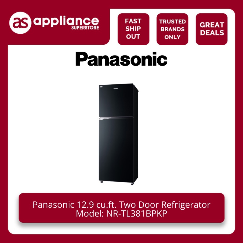 Panasonic 12.9 cu.ft. 2-Door Refrigerator NR-TL381BPKP | Shopee Philippines