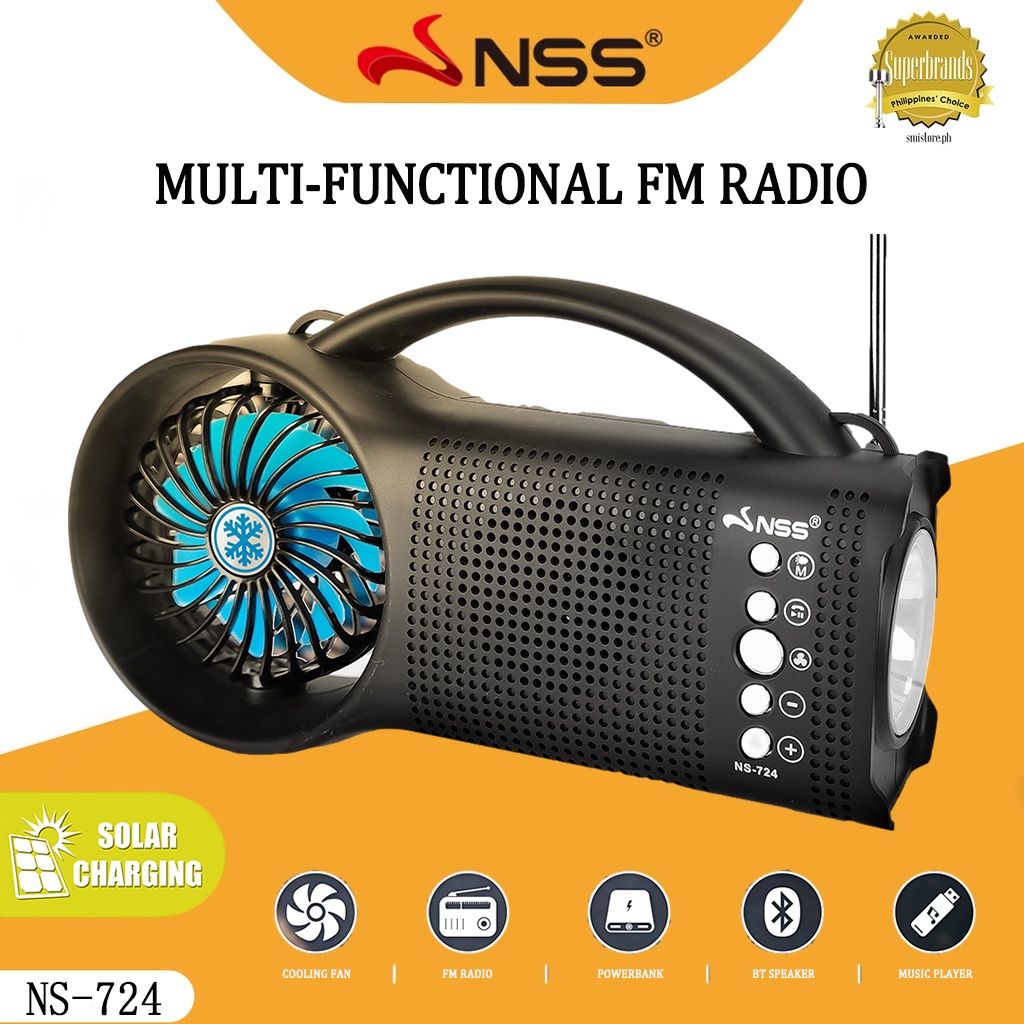 NSS solar rechargeable radio FM/AM/SW radio USB Bluetooth radio with ...
