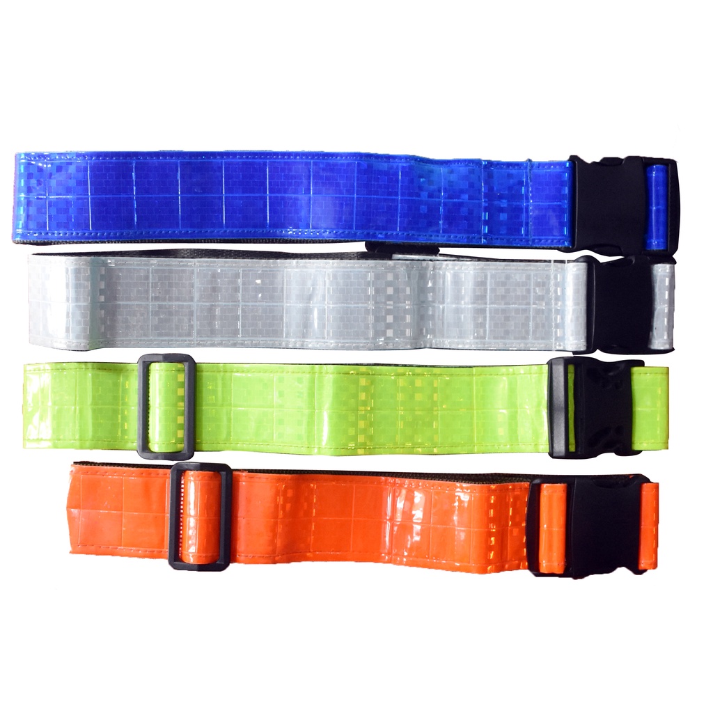 PVC HIGH VISIBLE REFLECTIVE BELT in DIFFERENT COLORS (38 inches ...