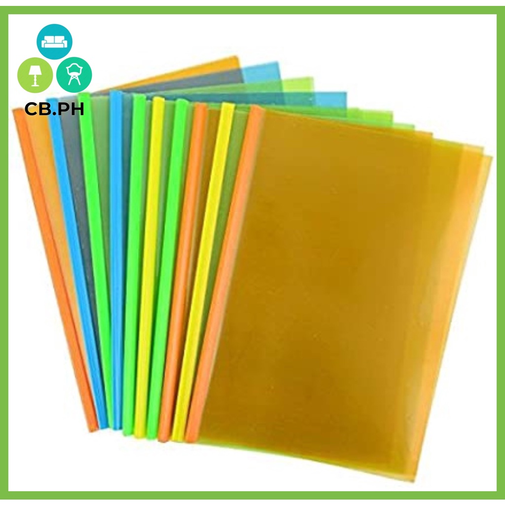 cb.ph 1pc Plastic Sliding Folder Short and Long Transparent Sliding ...