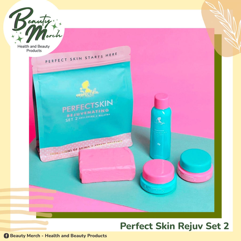 PERFECT SKIN REJUV SET 2 anti-aging & melasma(COD) | Shopee Philippines