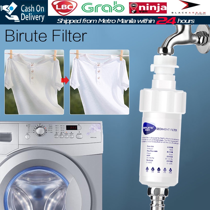 1 Pre Filter + 2 PP Cotton for Washing Machine Bathroom Shower Faucet ...