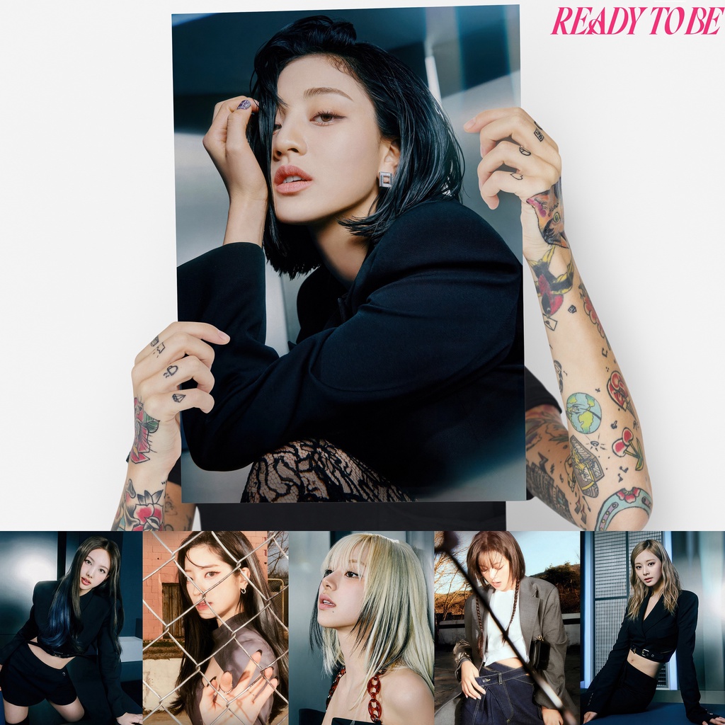 TWICE Ready To Be A3 A4 Poster Glossy Coated High Quality Kpop Posters ...