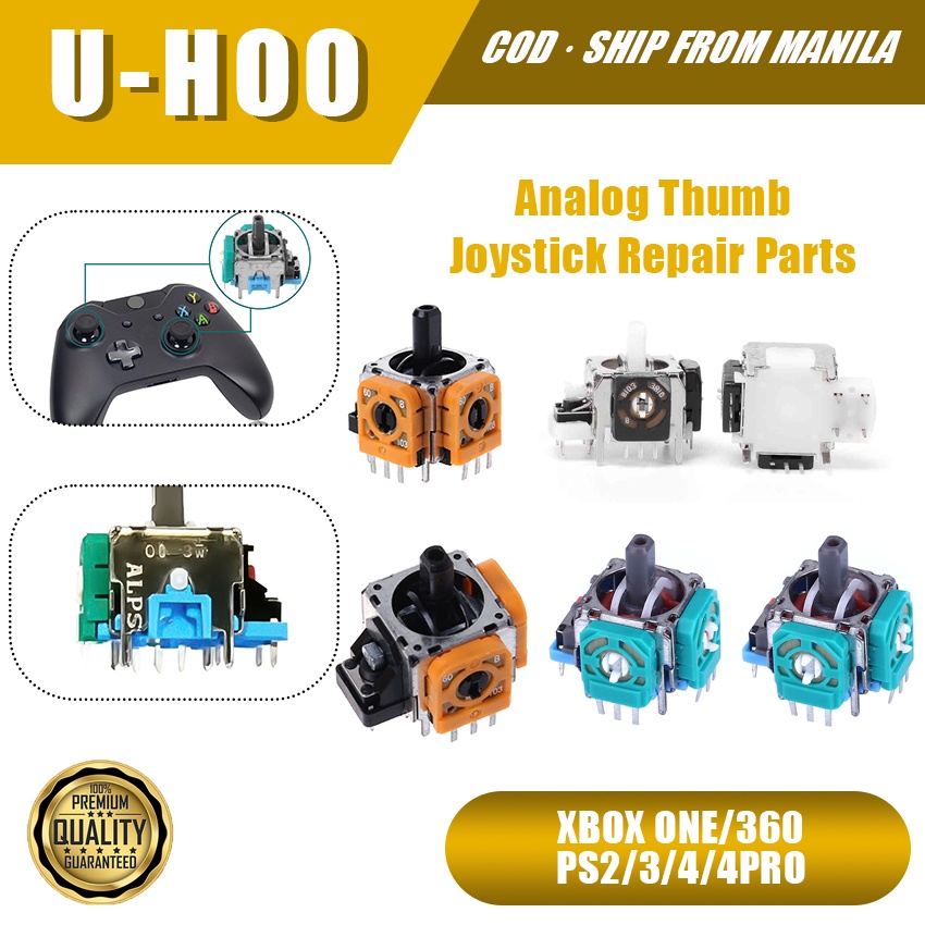 1Pc PS2/3 XBox360/ONE PS4Pro Analog PS4 Thumb grip Joystick Repair ...