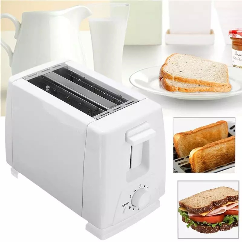 Bread Toaster 2 Slot Automatic Toaster Bread Maker Electric Baking ...