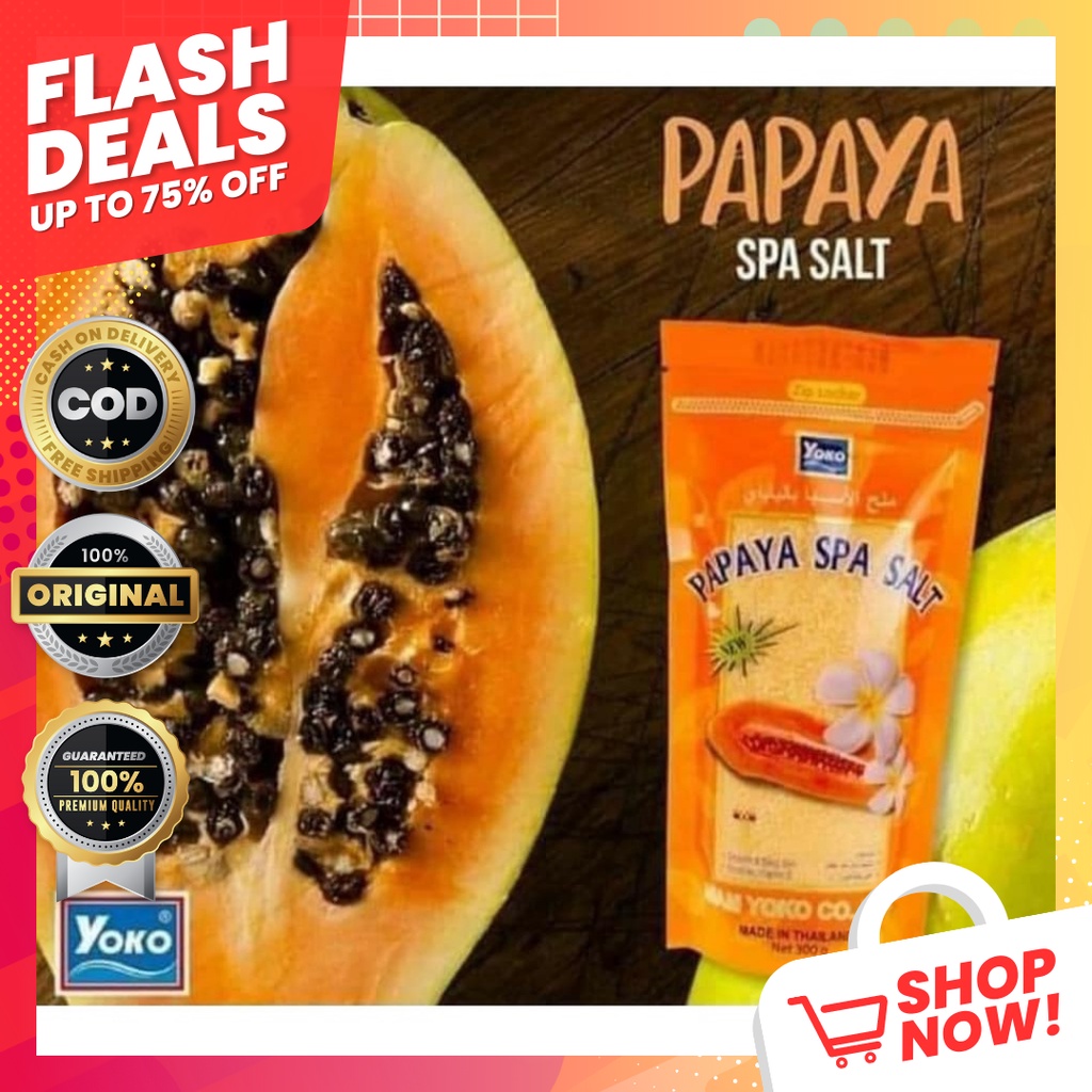 Handy Man Original Thailand Yoko Spa Salt Papaya Body Scrub skincare ...