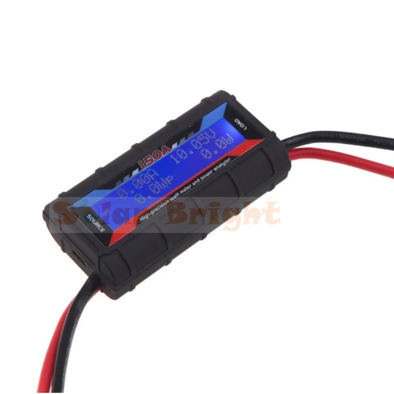 FT08 RC 150A High Precision Watt Meter and Power Analyzer w/ Backlight LCD electric analyzer ...