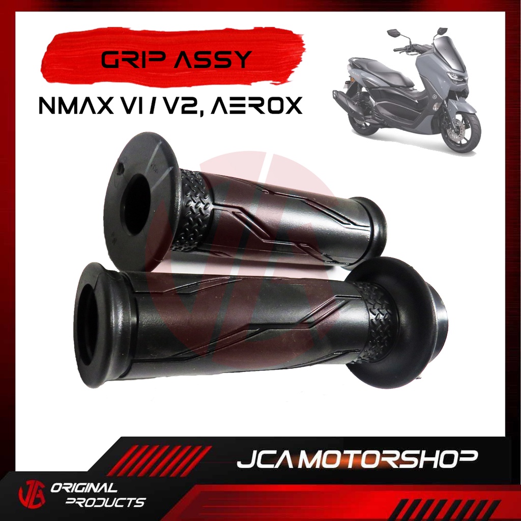 ORIGINAL YAMAHA HANDLE GRIP ASSY FOR NMAX V1 & V2, AEROX (PAIR ...
