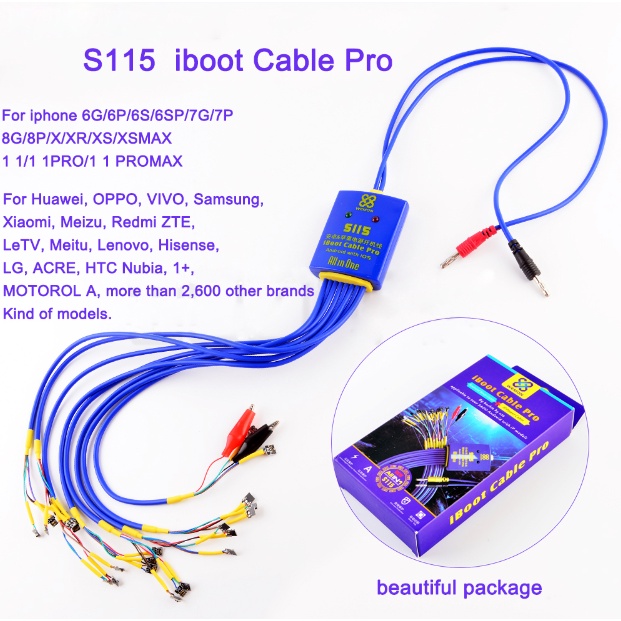 S115 WEMON iBoot Box Power Supply Cable Pro for iPhone 6G-14pro max ...