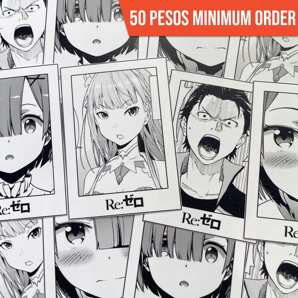 RE: Zero Anime Manga Photocard (Photopaper) | Shopee Philippines