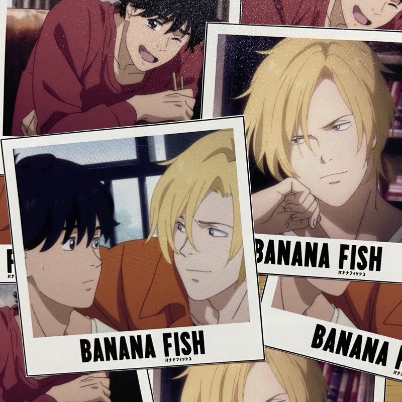 Banana Fish Anime Anime Square Prints | Shopee Philippines