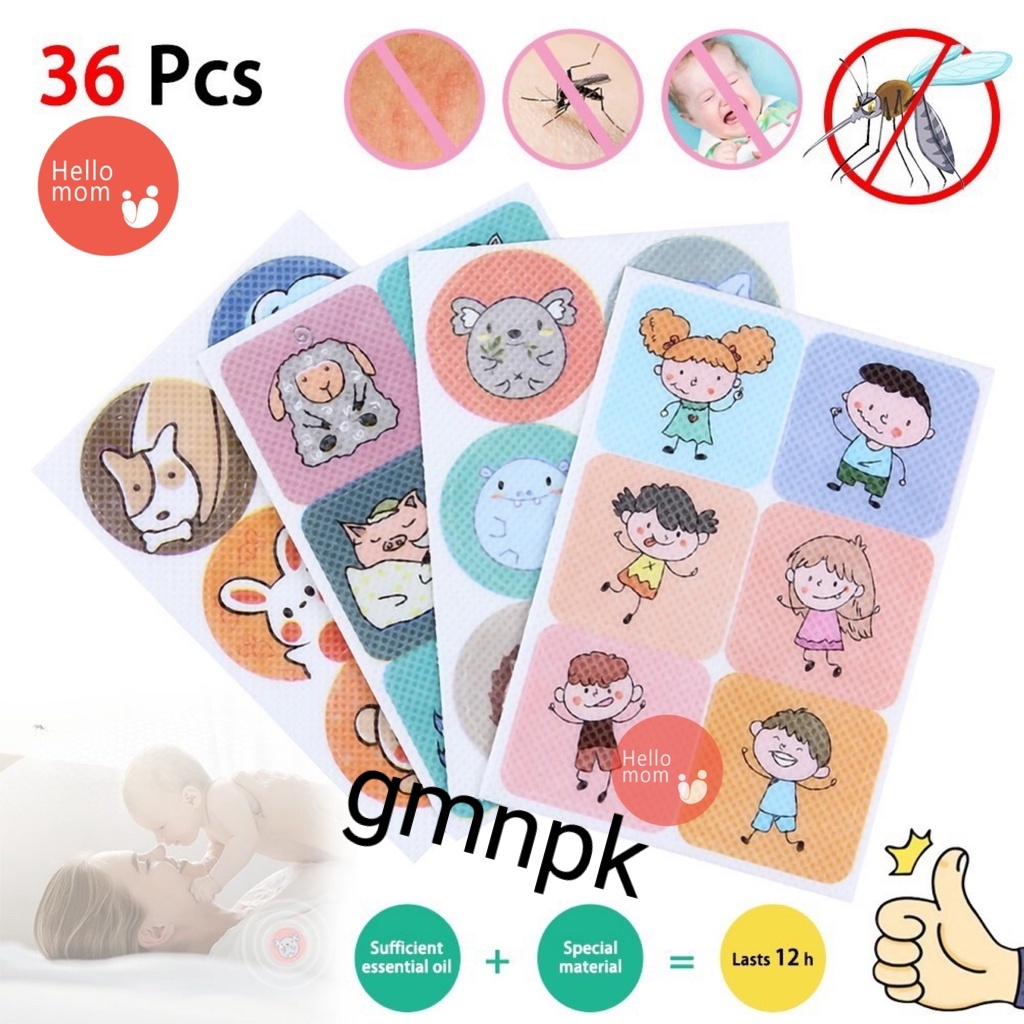 36pcs anti-mosquito sticker adult baby mosquito repellent sticker ...