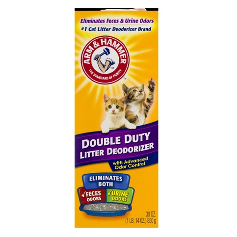 Double Duty Litter Deodorizer with Advance Control by Arm & Hammer 30oz ...