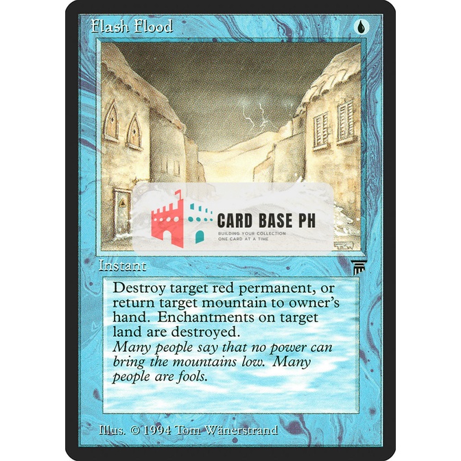 Flash Flood(Lightly Played) - Magic the Gathering Trading Card | Shopee ...
