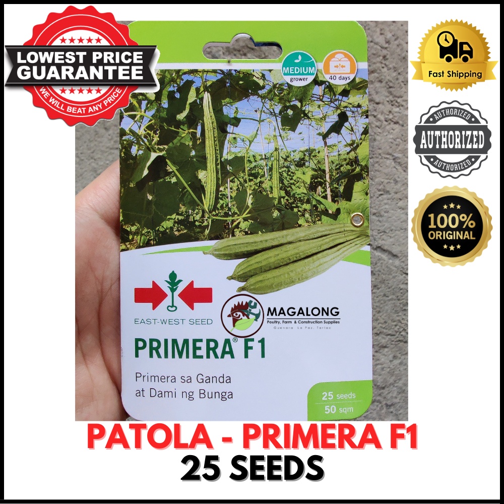 EAST-WEST SEEDS - PATOLA SEEDS - PRIMERA F1 HYBRID 25 Seeds | Shopee ...