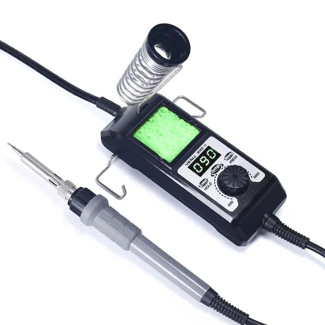 YIHUA 908D-II Portable Soldering Iron Anti Static Thermostat Electric Soldering Iron Station ...