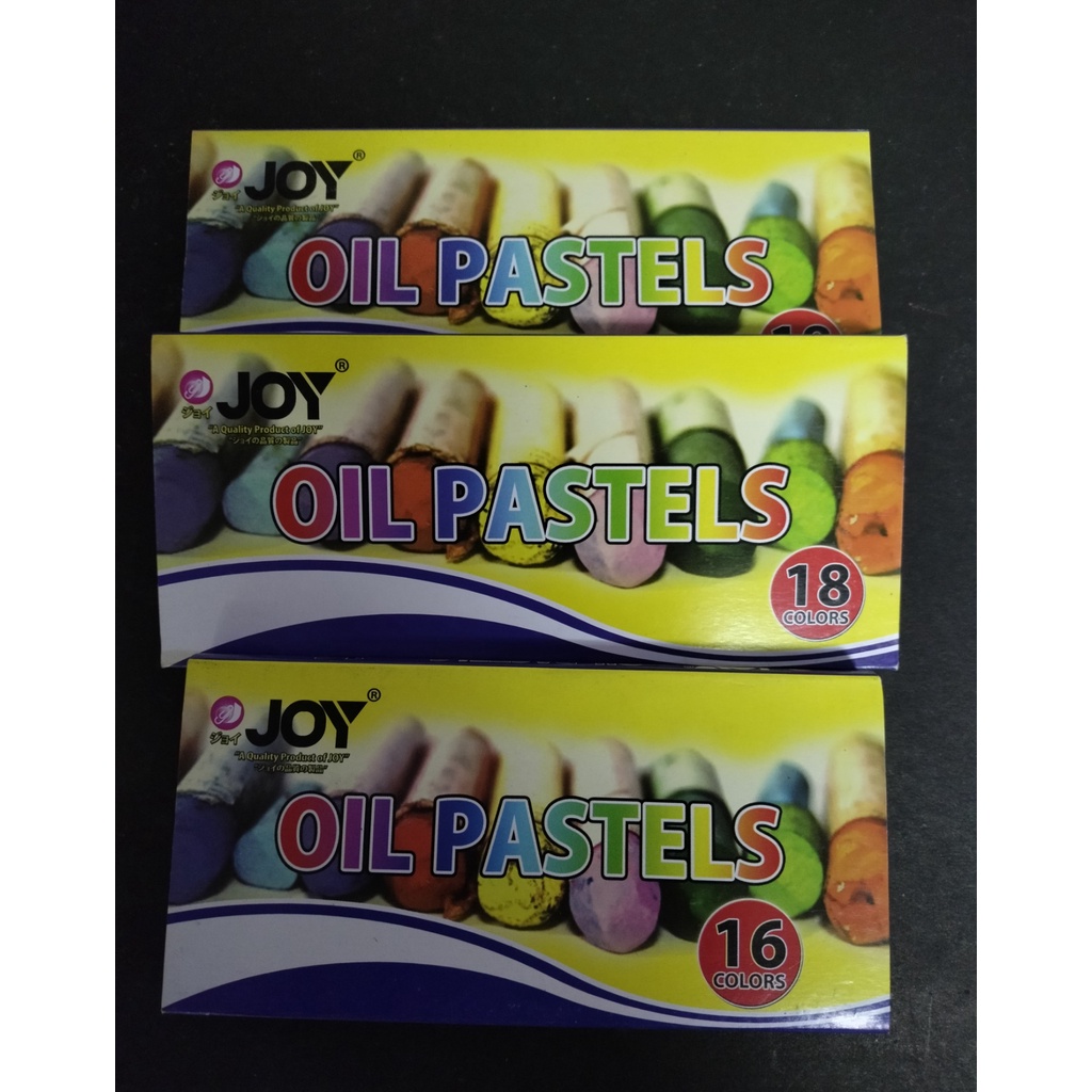 OIL PASTELS WITH BRILLIANT COLORS (JOY) | Shopee Philippines