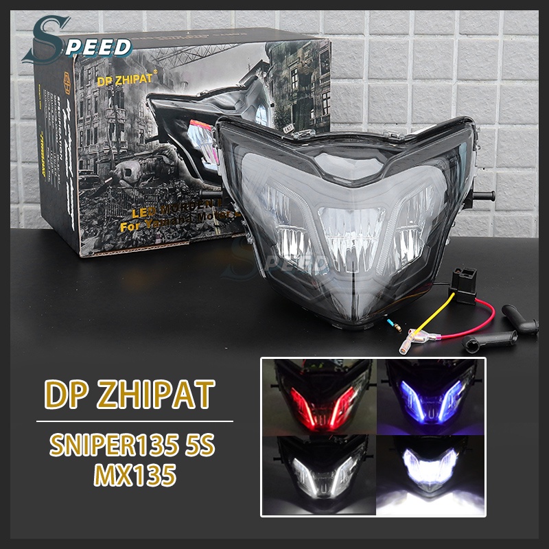 DP Zhipat LED Head Lamp H4 Headlight Yamaha Sniper MX 135 Sniper135 5s ...