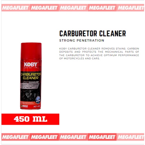 KOBY CARBURETOR CLEANER 450ML | Shopee Philippines