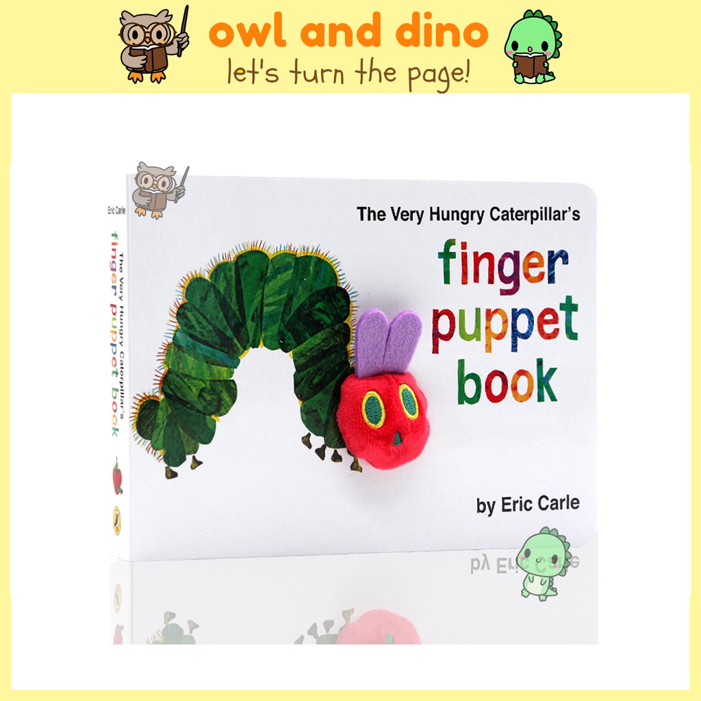 The Very Hungry Caterpillar's Finger Puppet Book (Board Book) | Shopee ...