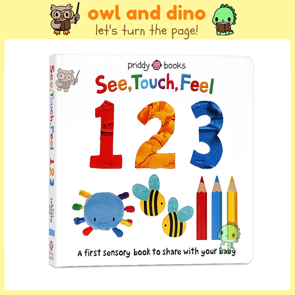 See, Touch, Feel: 123 (Board Book) | Shopee Philippines