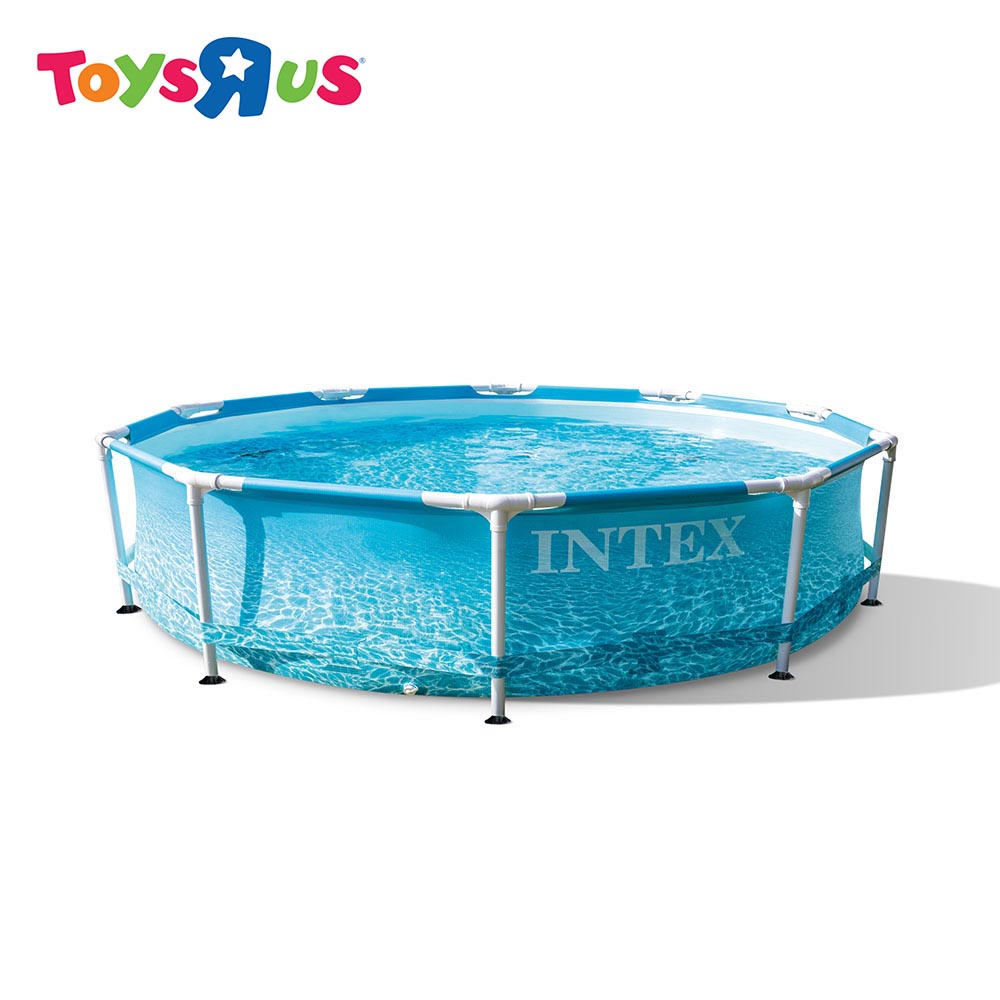 Intex Beachside Metal Frame Pool, Ages 6+ | Shopee Philippines