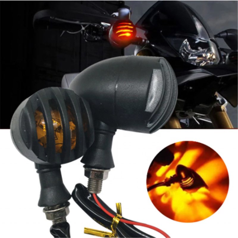 Motorcycle Bullet Signal Light 12V 1pair | Shopee Philippines