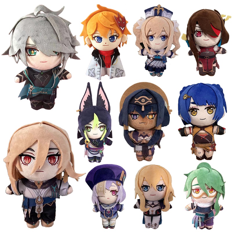 20cm Genshin Impact Newest Character Plush Doll Tighnari Collei Kaveh ...