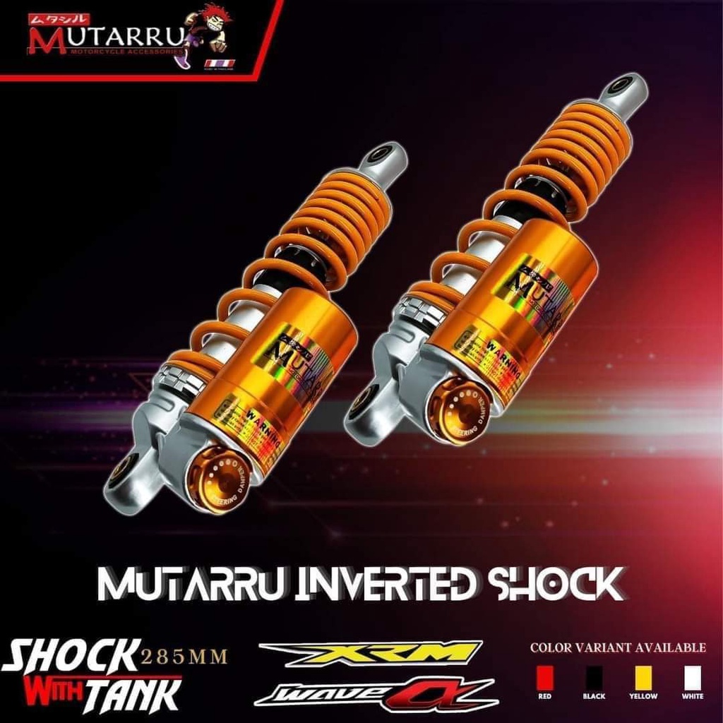 MUTARRU INVERTED SHOCK FOR WAVE & XRM | Shopee Philippines
